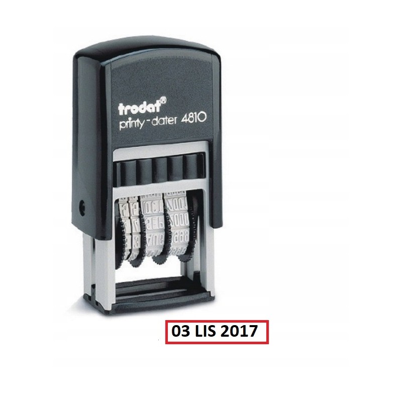 Datownik samotuszujący dzień miesiąc rok wersja PL Trodat ...