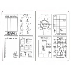 ORGANIZER A5/288 BULLET JOURNAL GARDEN INTERDRUK - adkpapierniczy.pl